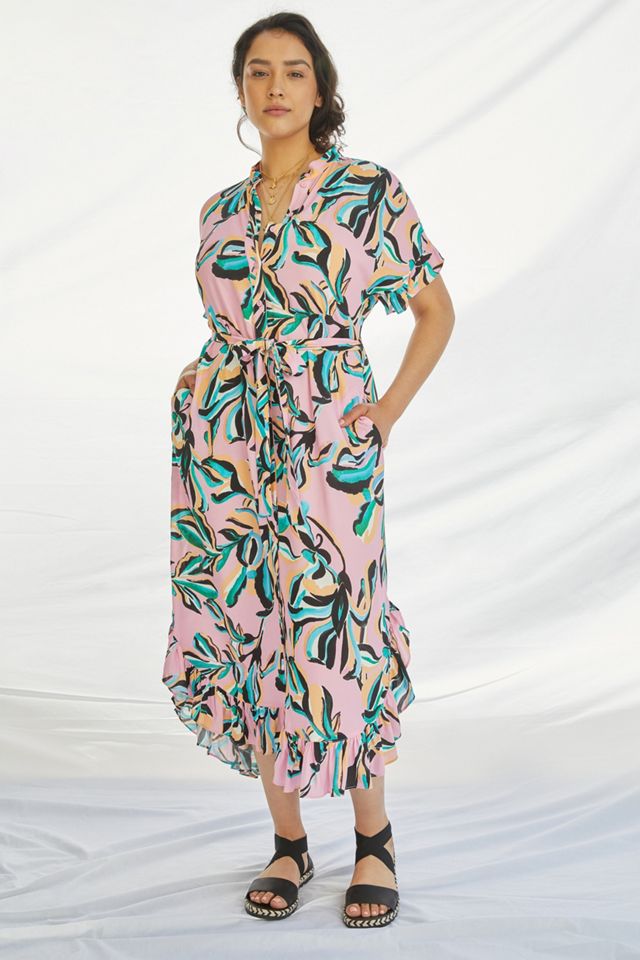 Corey Lynn Calter Maxi Shirt Dress