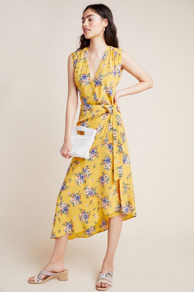 Yumi Kim Bouquet Silk Dress | Anthropologie