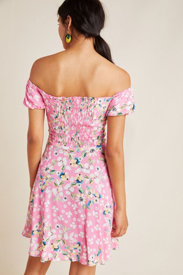 Yumi Kim Lila Off-The-Shoulder Mini Dress | Anthropologie