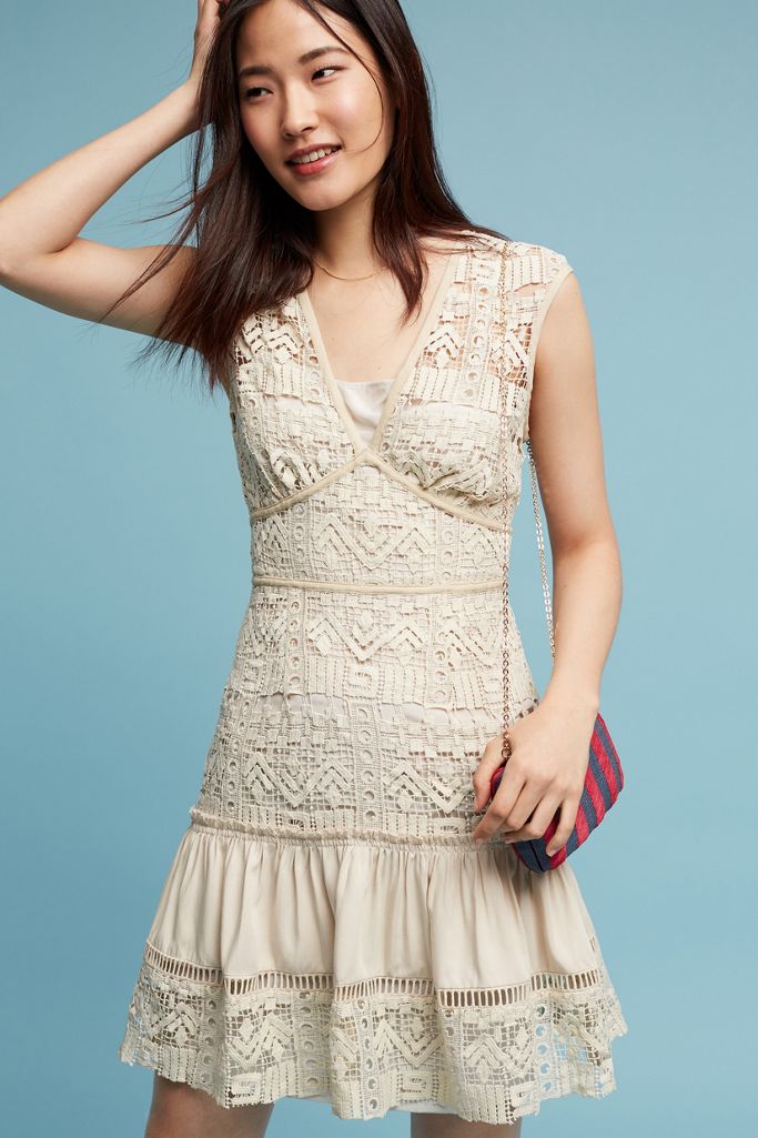 Tracy Reese Rocio Tiered Lace Dress | Anthropologie