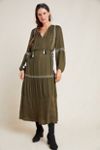 DOLAN Collection Elise Tasseled Maxi Dress | Anthropologie