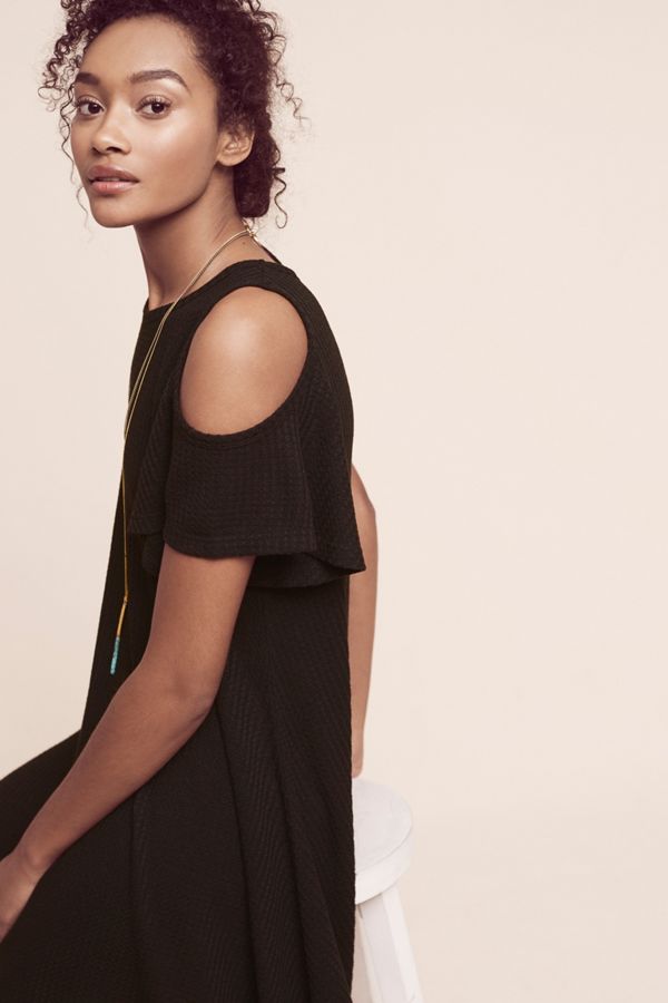 Kamara Open-Shoulder Dress | Anthropologie