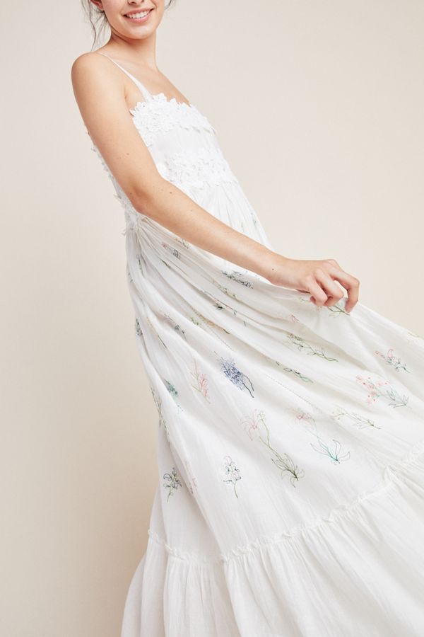 Fantine Lace Maxi Dress | Anthropologie