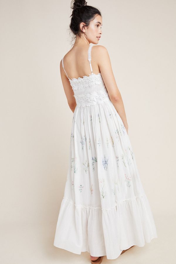 Fantine Lace Maxi Dress | Anthropologie