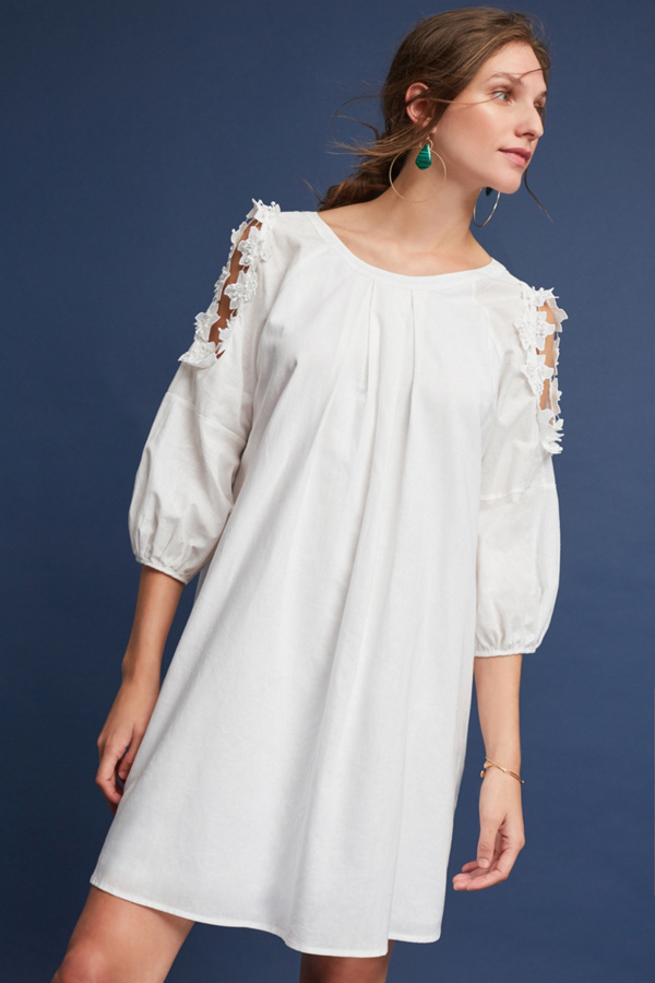 Bevina Open-Shoulder Dress | Anthropologie
