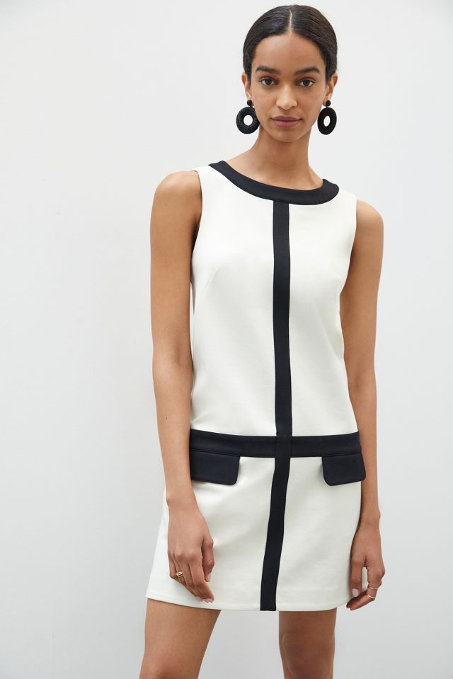 Maeve Mini Etuikleid Mit Farbblockdesign Anthropologie De