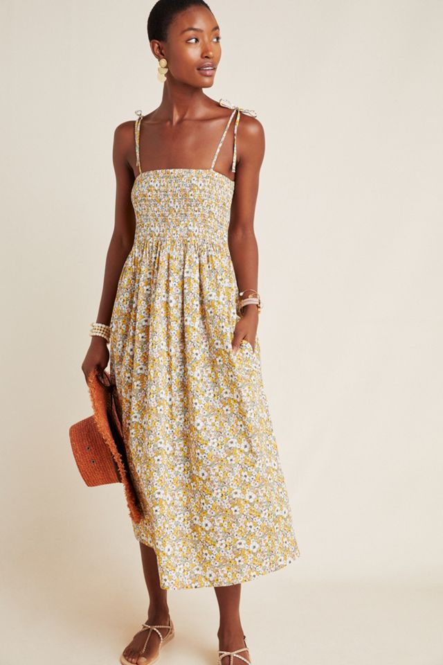 Frye x Anthropologie Alice Floral Maxi Dress | Anthropologie