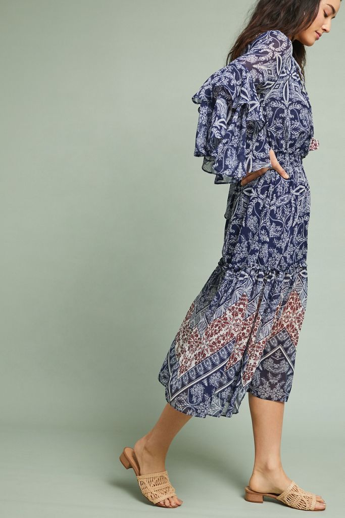 Miriam Bell-Sleeved Dress | Anthropologie