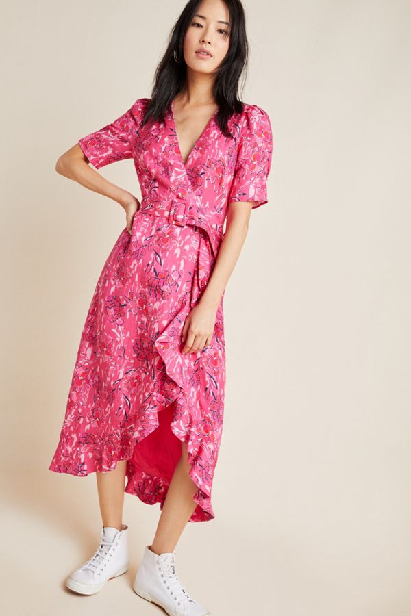 Bahiti Wrap Dress | Anthropologie