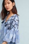 Tatum Embroidered Tunic Dress | Anthropologie