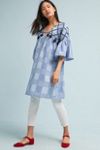 Tatum Embroidered Tunic Dress | Anthropologie