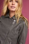 Doma Slick Leather Jacket | Anthropologie