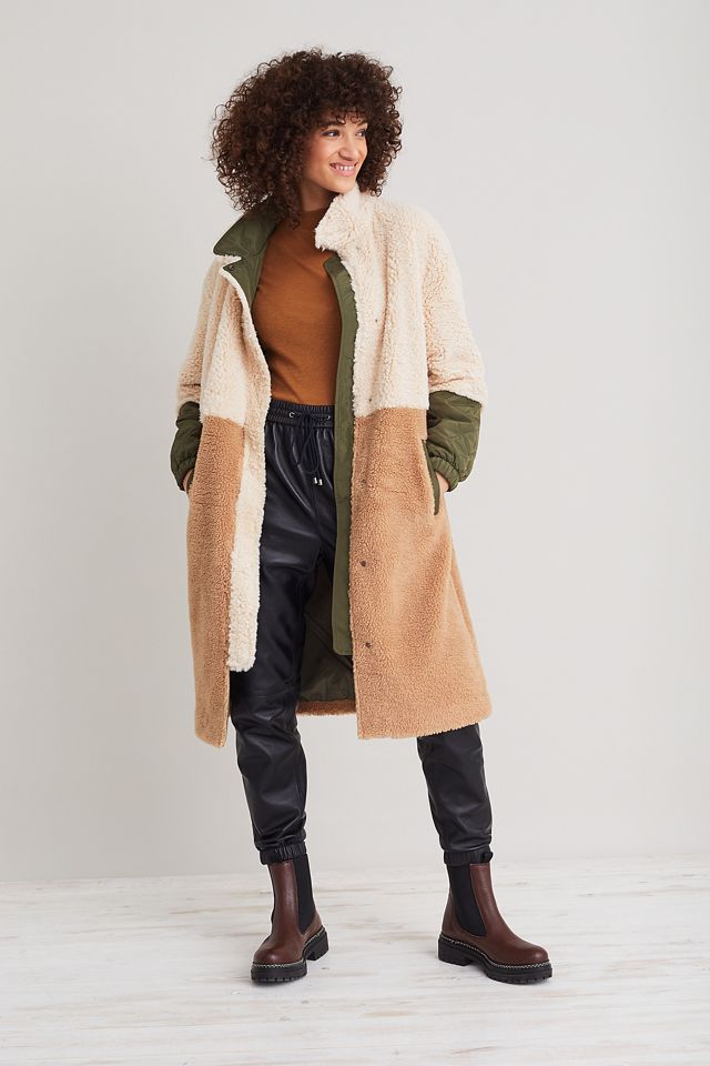 Ruby + Ed Sherpa Liner Coat | Anthropologie UK
