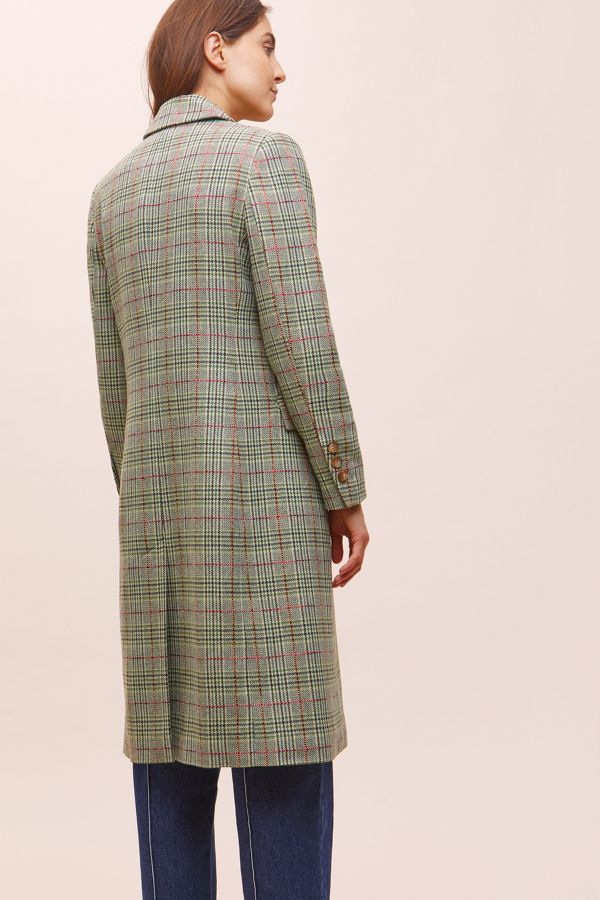 Achen Checked Coat | Anthropologie UK