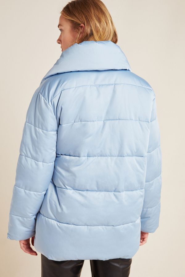 Oversized Wrap Puffer Jacket | Anthropologie