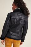 Frye Shearling Leather Jacket | Anthropologie