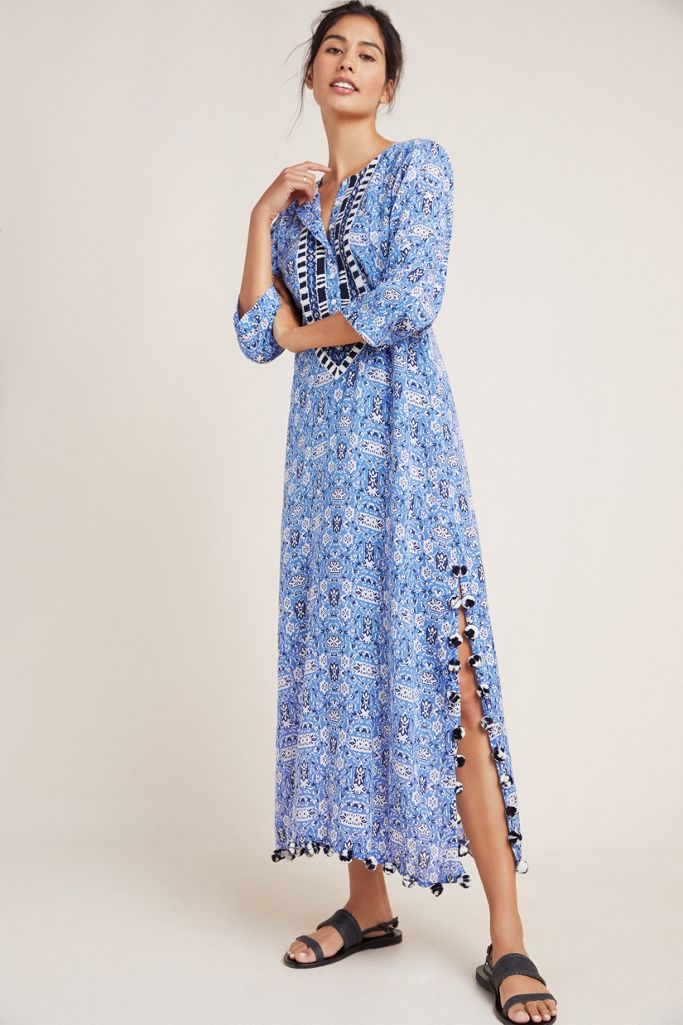 Robe maxi Selina Roller Rabbit | Anthropologie French Canada