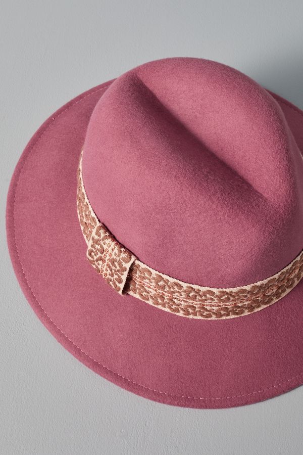 Rose Pink Fedora | Anthropologie UK