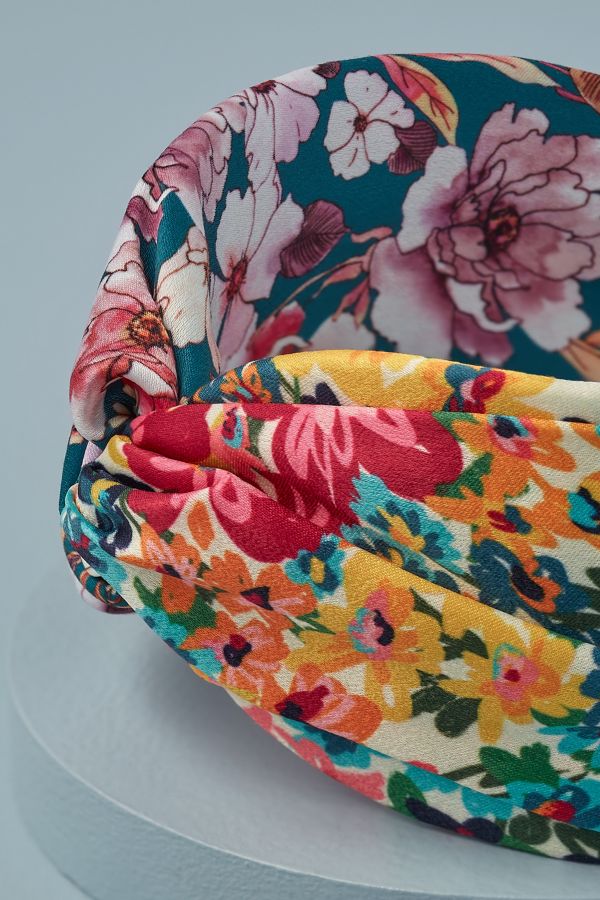 Kachel Mixed Print Twisted Headband Anthropologie Uk