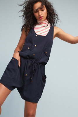 Dree Utility Romper | Anthropologie