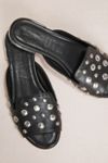 Schutz Open-Toe Studded Slides | Anthropologie