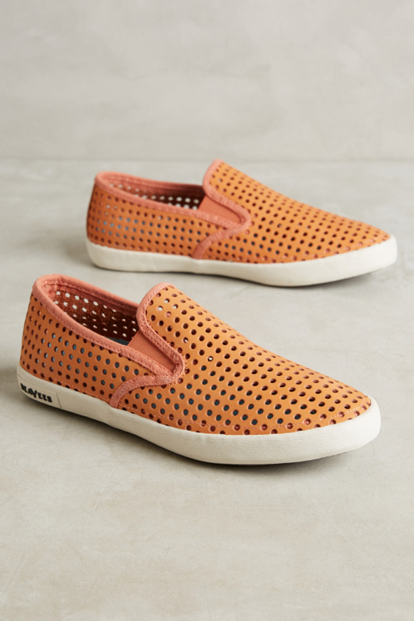 SeaVees Perforated Suede Sneakers | Anthropologie