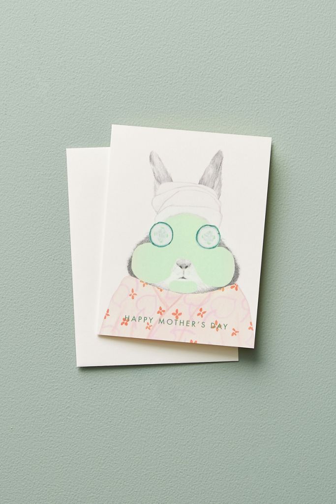 Happy Mother's Day Bunny Card | Anthropologie