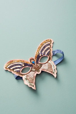 Winged Masquerade Mask | Anthropologie