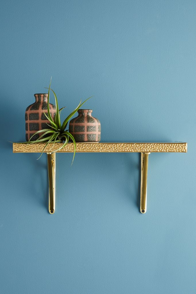 Hammered Perrie Shelf | Anthropologie