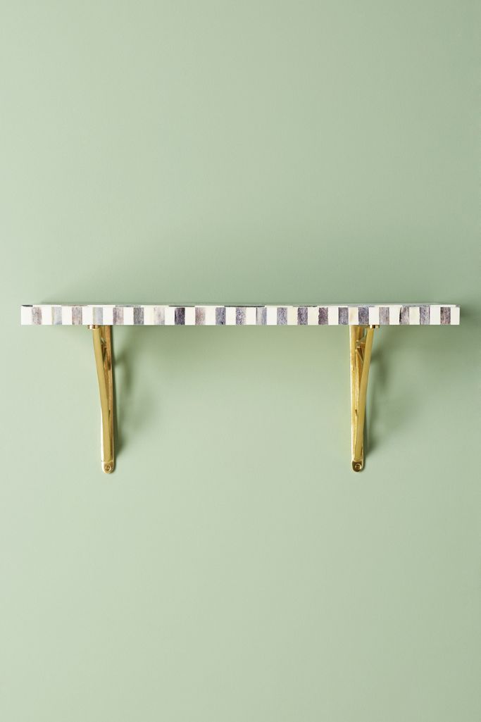 Striped Bone Shelf | Anthropologie