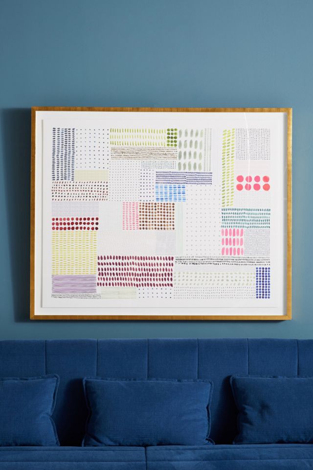Colorblock Quilt Wall Art | Anthropologie