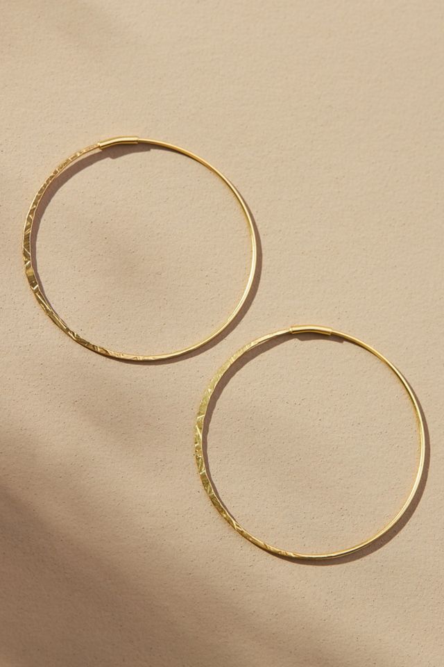 Threader Hoop Earrings | Anthropologie