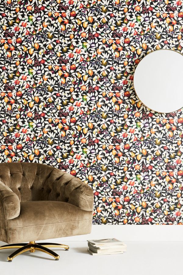 Liberty London Fruit Billett Wallpaper | Anthropologie