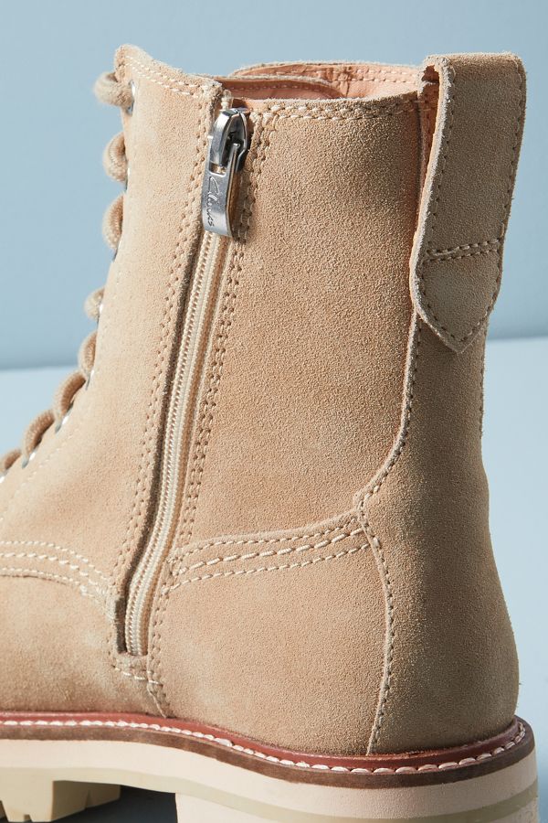 Clarks Orianna Lace-Up Boots | Anthropologie UK