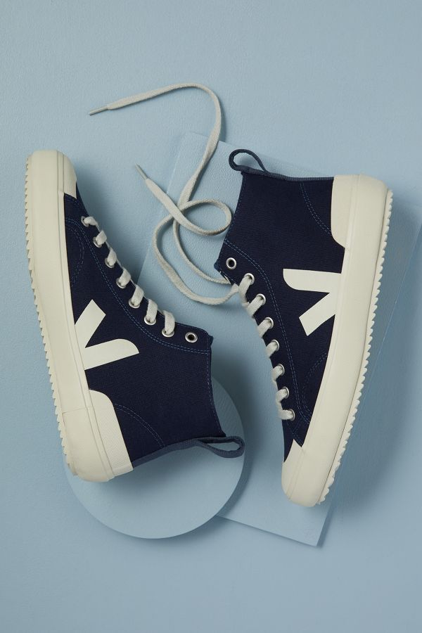 Veja Nova Canvas High-Top Trainers | Anthropologie UK