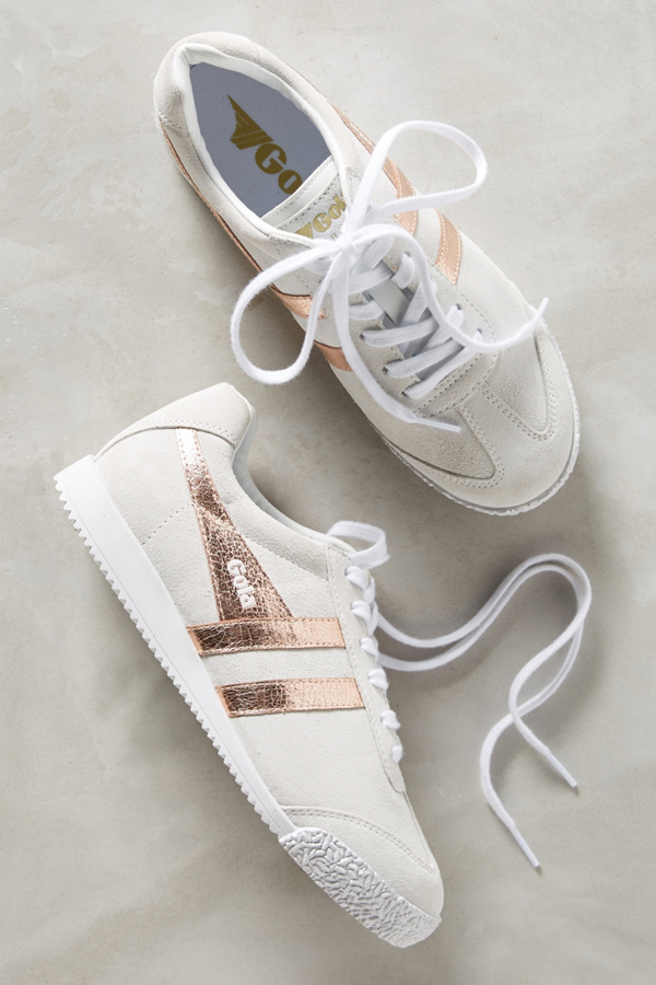 Gola Rose Gold Harrier Sneakers | Anthropologie
