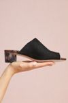 Anthropologie Suede Open-Toe Mules | Anthropologie