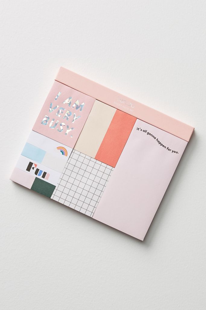 ban.do I Am Very Busy Sticky Note Set | Anthropologie