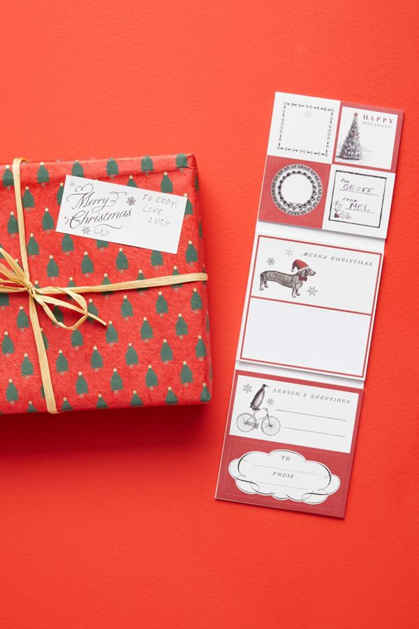 Monochrome Sticker Label Set | Anthropologie