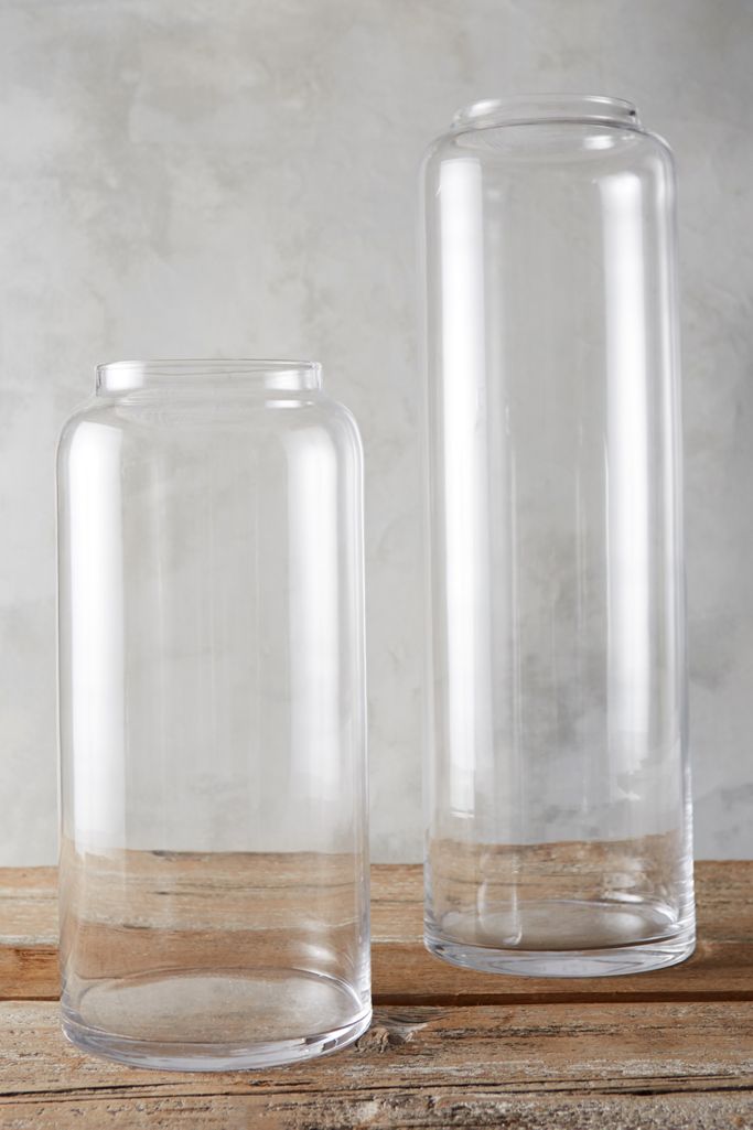 Glass Column Vase | Anthropologie