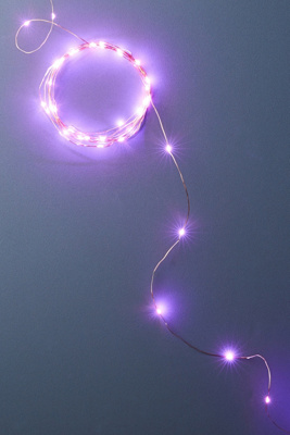 Aurora Color String Lights | Anthropologie
