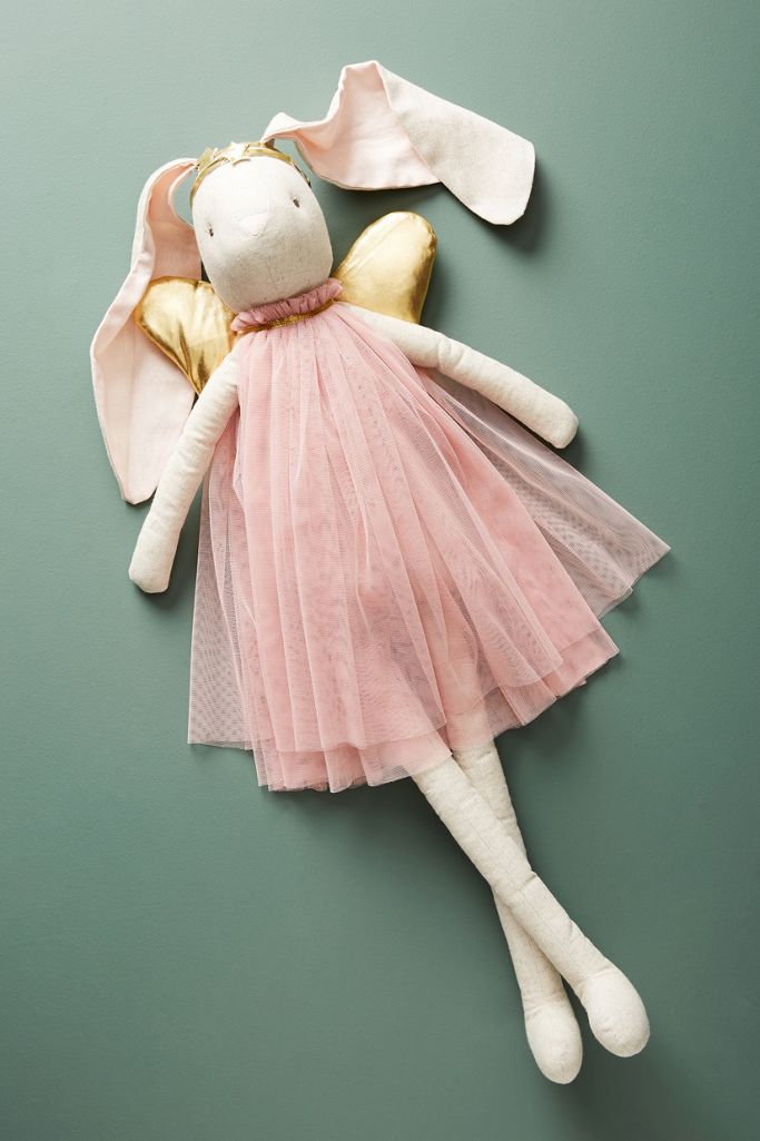 Winged Bunny Doll | Anthropologie