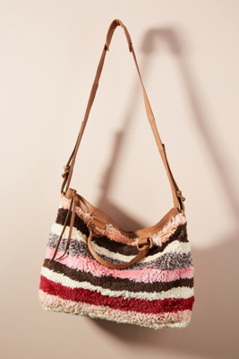 Oriana Striped Weekender Bag | Anthropologie