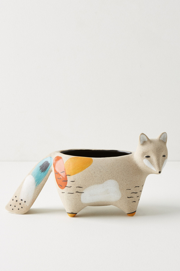 Woodland Animal Pot | Anthropologie