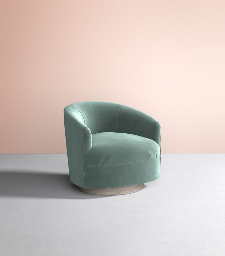 Amoret Swivel Chair | Anthropologie