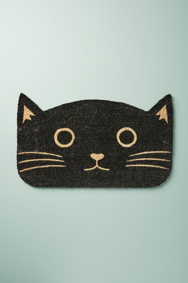 Cat Head Doormat | Anthropologie