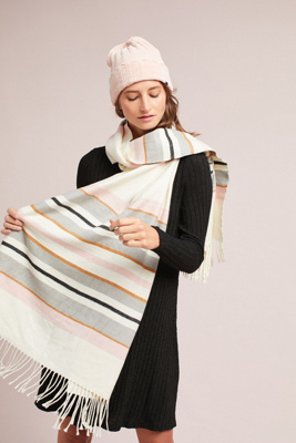 Preppy Striped Scarf | Anthropologie