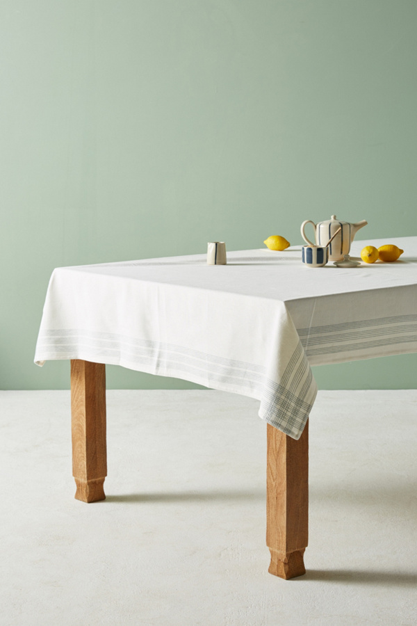Soho Home Country House Pickstitch Tablecloth | Anthropologie