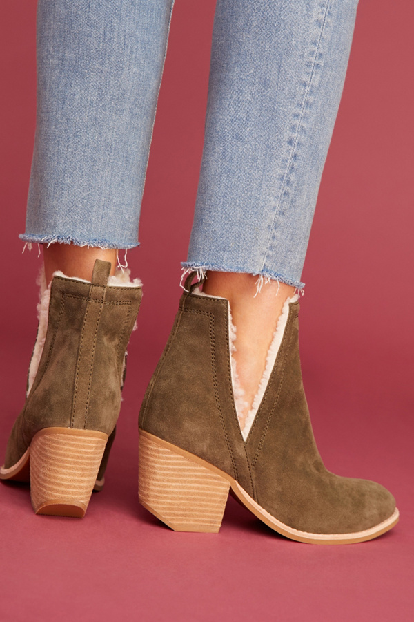 Jeffrey Campbell Orwell Shearling-Lined Boots | Anthropologie