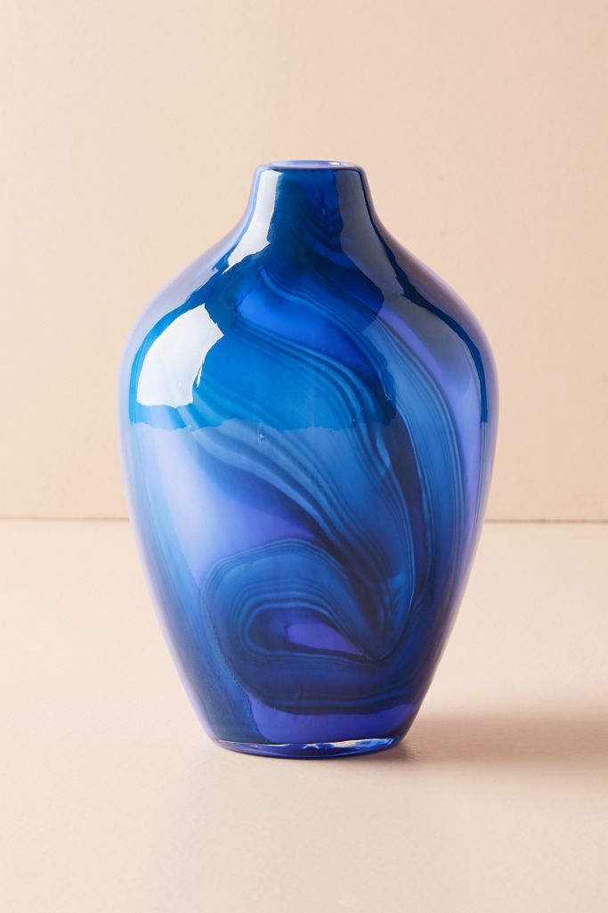 Swirled Glass Vase | Anthropologie